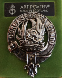 Clan Crest Badges – Clan Lockhart Society